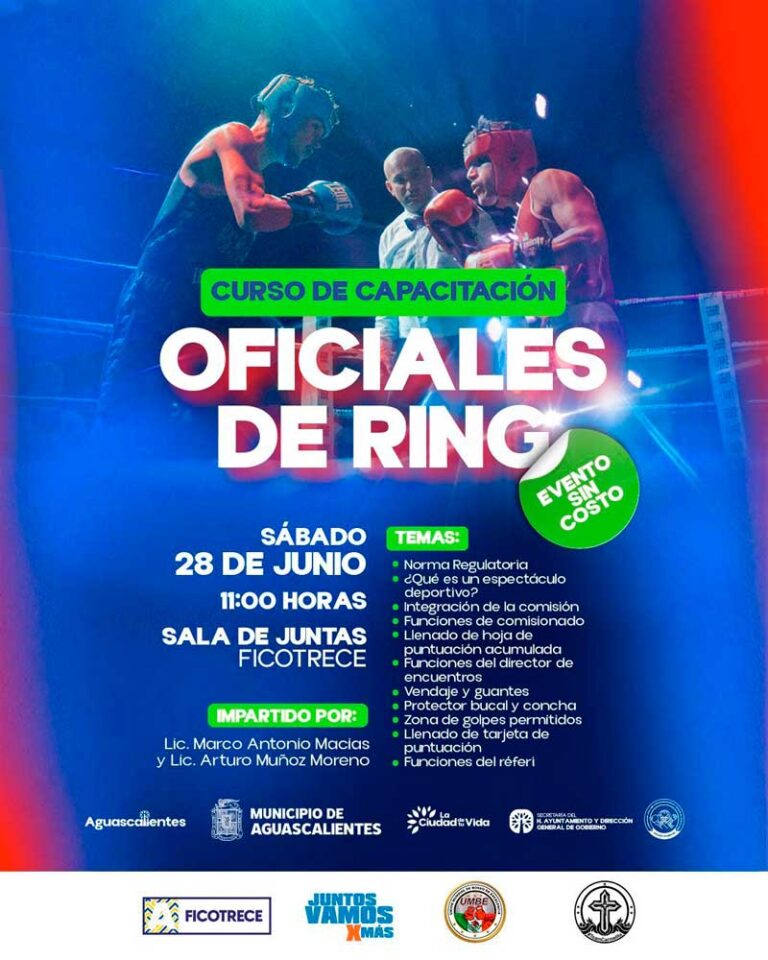 Impulsa municipio curso para oficiales de box lucha libre artes ...